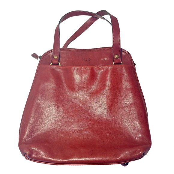 A.D. Firenze | Bags | Ad Firenze Handmade Brown Leather Backpack | Poshmark